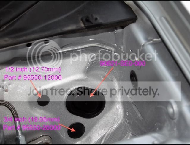 Integra firewall plugs (driver side) - Honda-Tech - Honda Forum Discussion